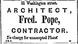 Frederick Pope | Back Bay Houses